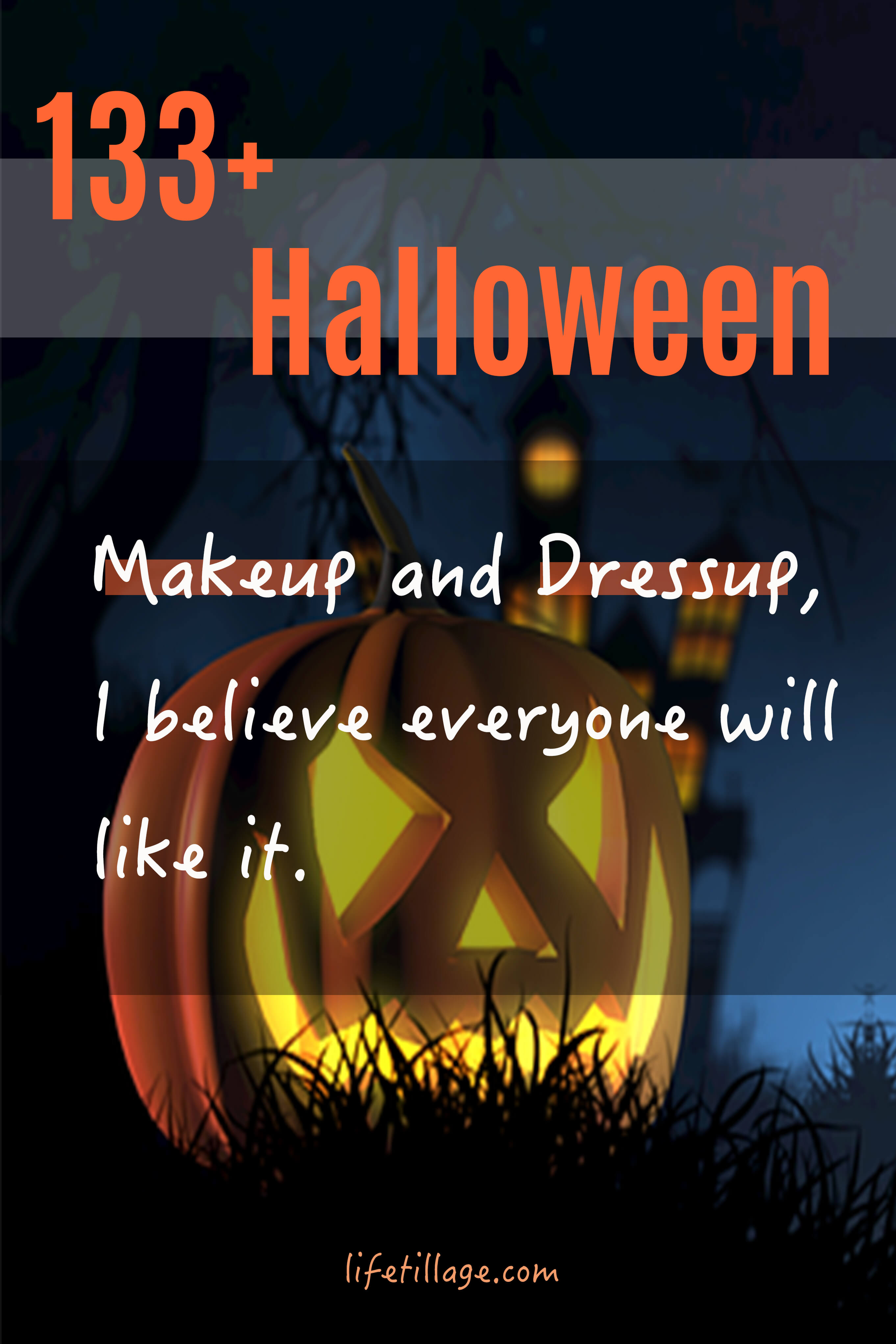 133+ Halloween makeup and dress-up, I believe everyone will like it ...